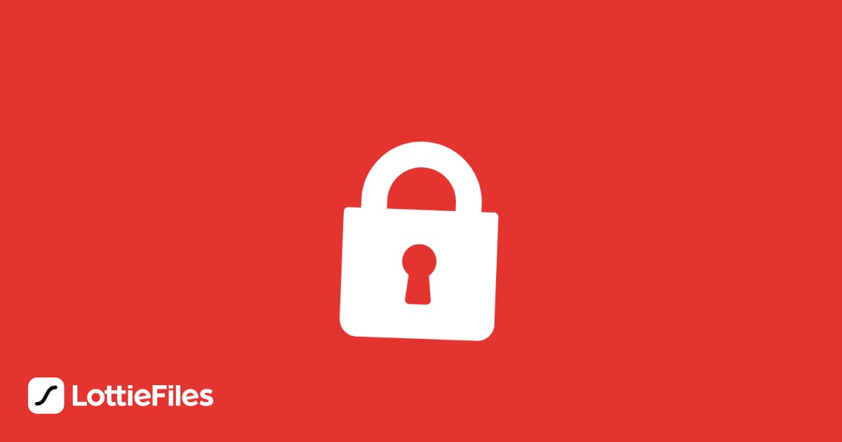 Free Lock Animation by Mervin | LottieFiles