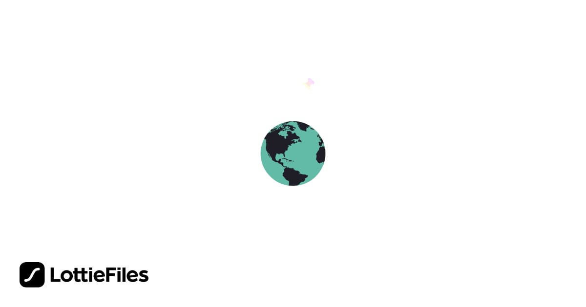 Free Pin on Earth Map Animation Animation by Splash Animation | LottieFiles