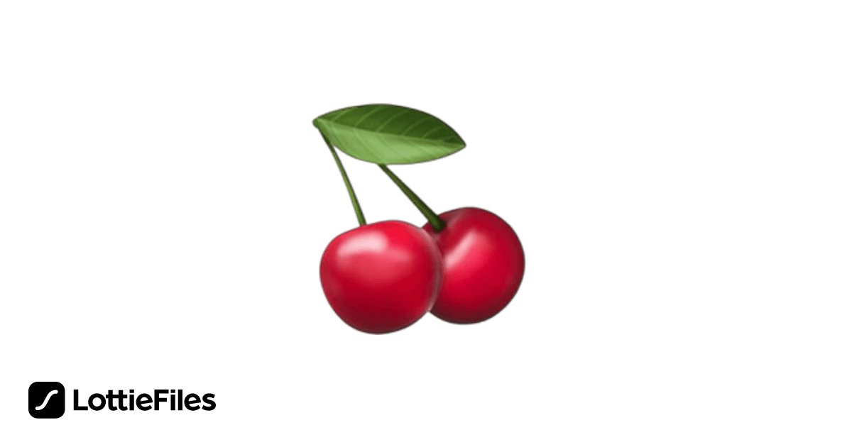Free cherry Animation by Julia Corradi | LottieFiles