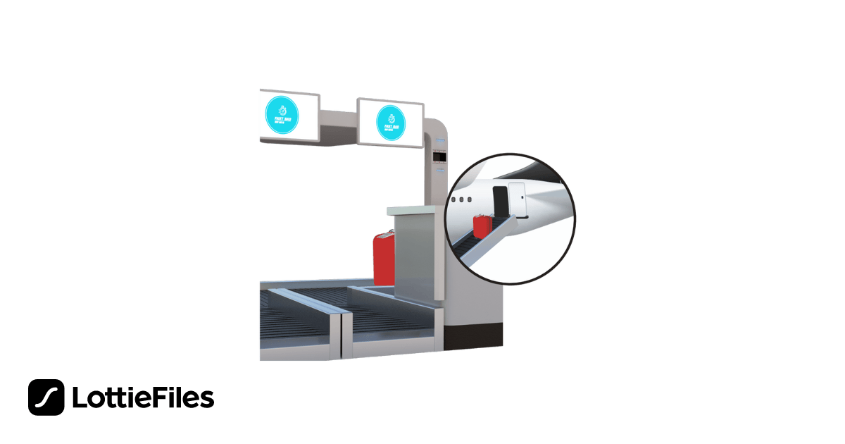 luggage animation by Banu BALOGLU - LottieFiles