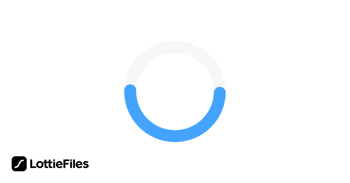 Free Blue spinner Animation by Max Melo | LottieFiles