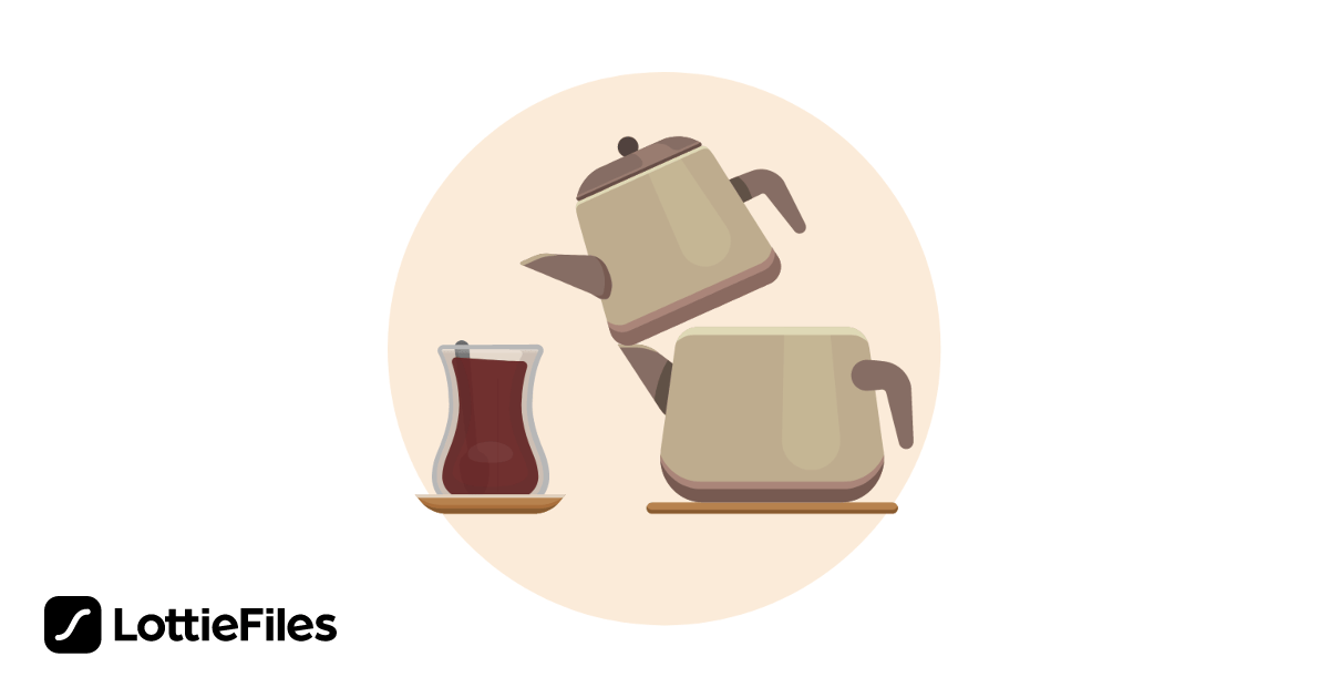 Free Serving tea Animation by Suhayra Sarwar | LottieFiles
